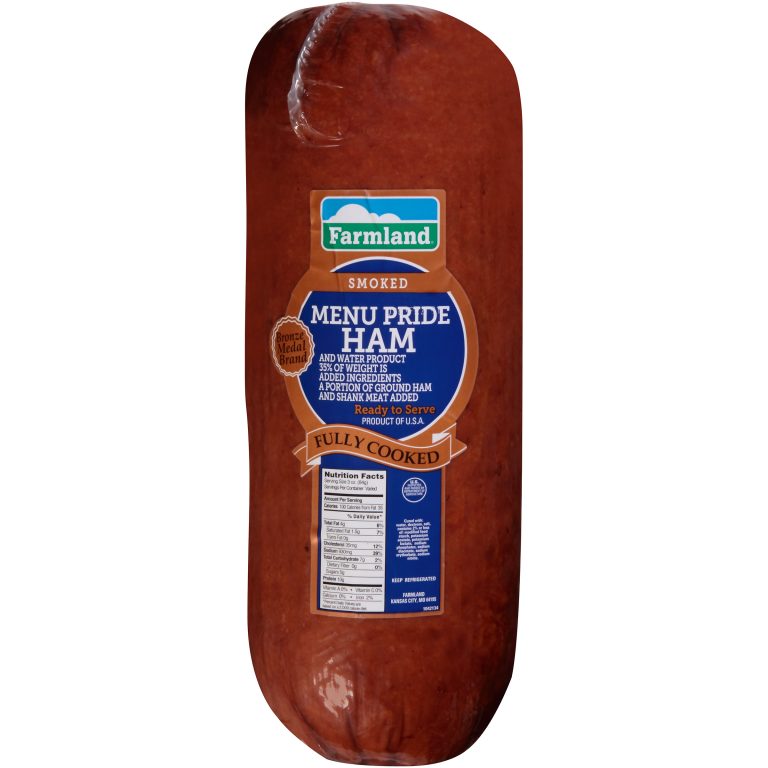 Smithfield Menu Pride Round Ham, Bronze Medal, Smoked, Ham and Water ...