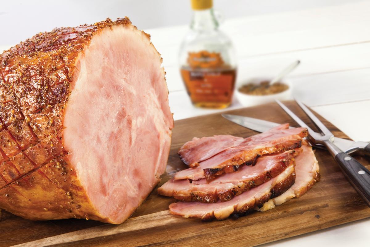 Silver Medal Boneless Round Ham, Water Added, 10-15 Pounds per Ham, 2 ...