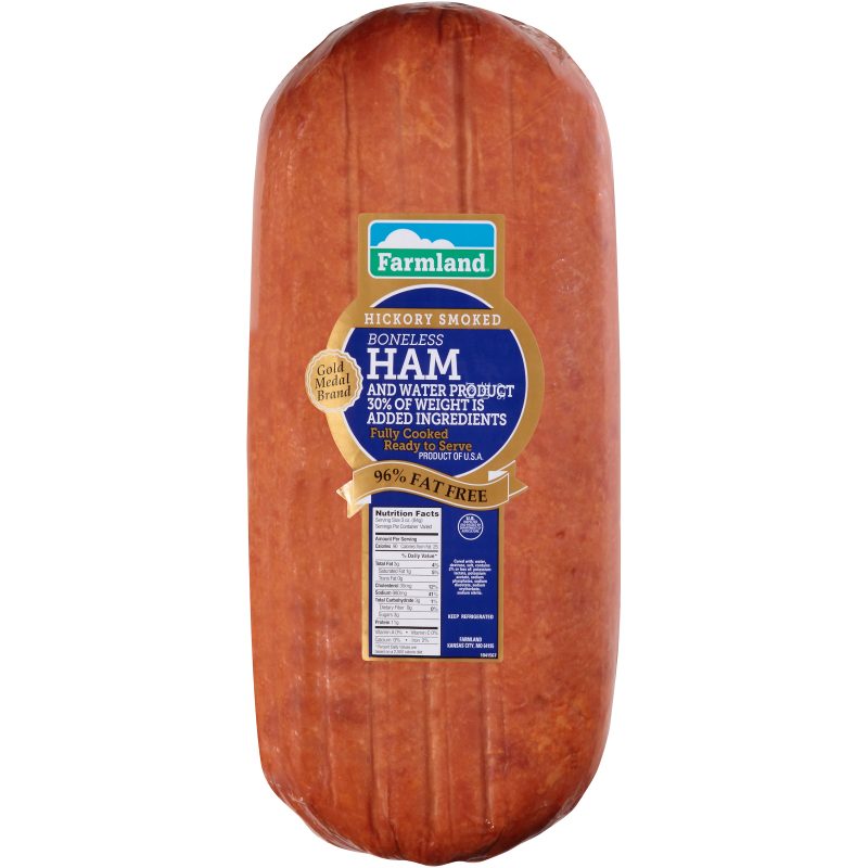 Gold Medal 96% Fat Free Smoked Ham, Ham & Water Product, 10-12 Pounds ...